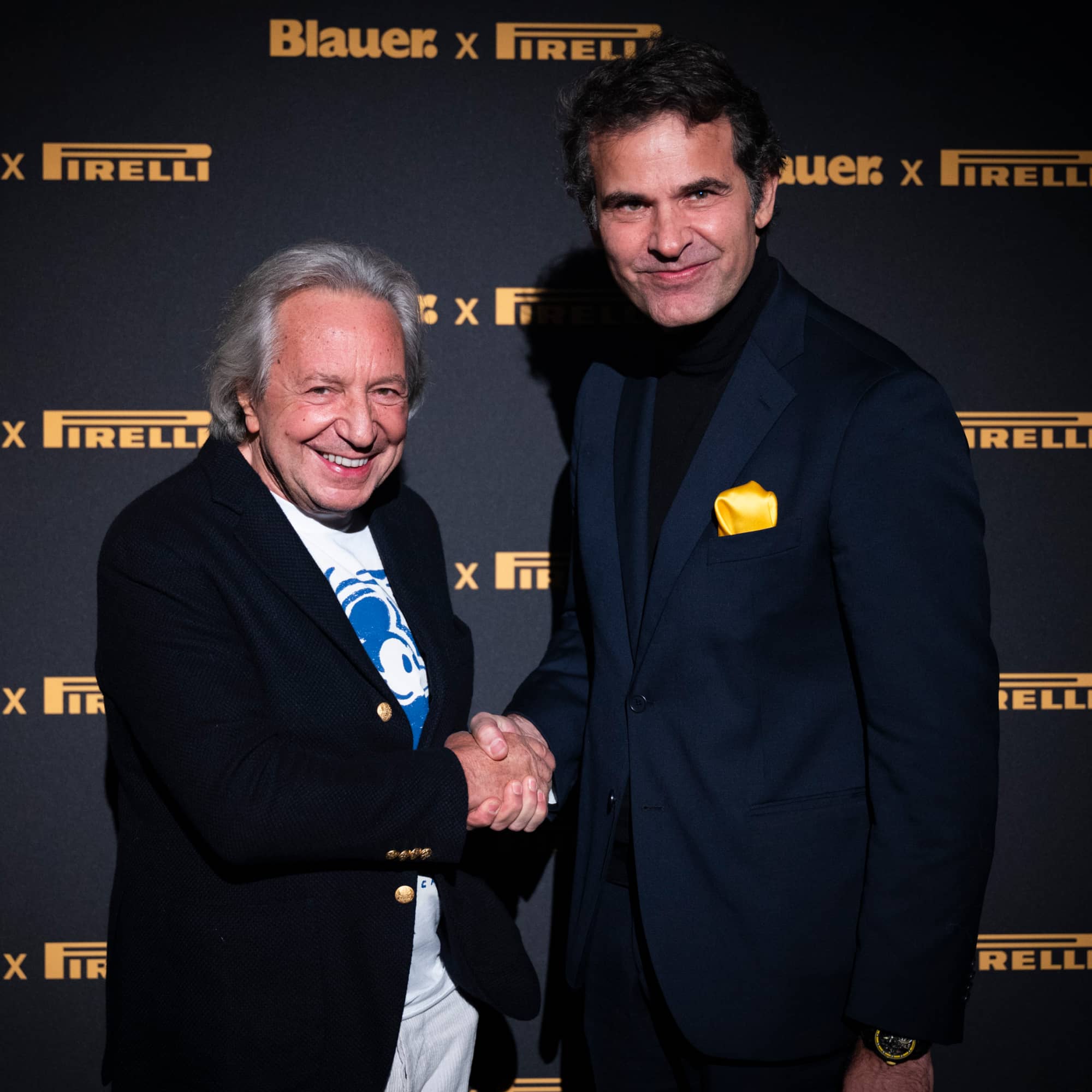 Blauer X Pirelli unveiled their capsule collection during the Milan Fa